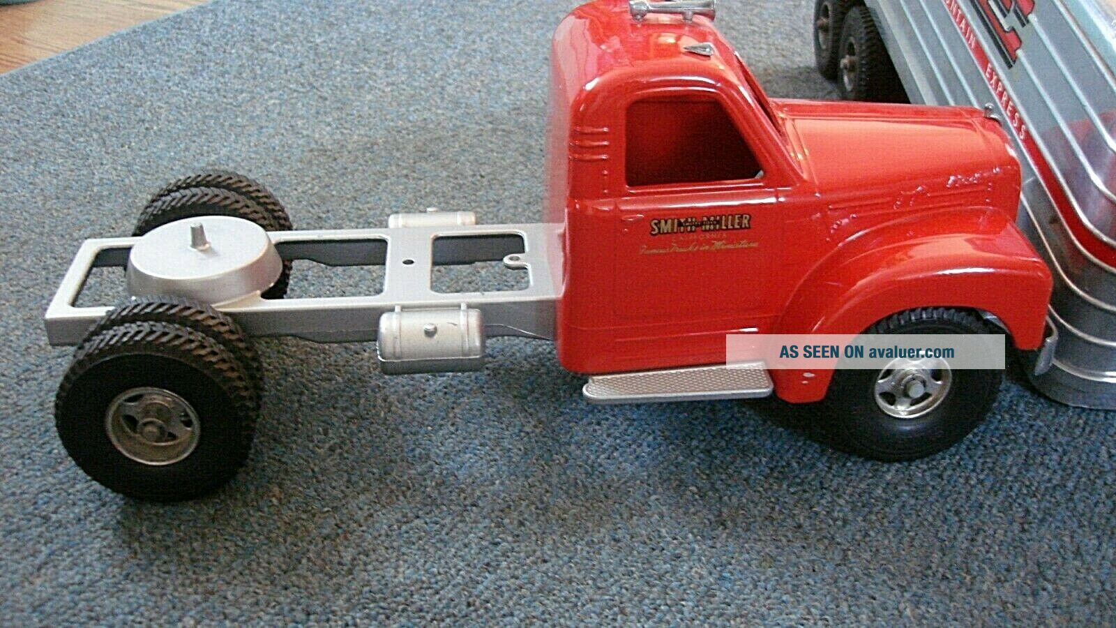 Smith Miller B Mack PIE Semi Truck And Trailer Vintage Metal Toy | #501583