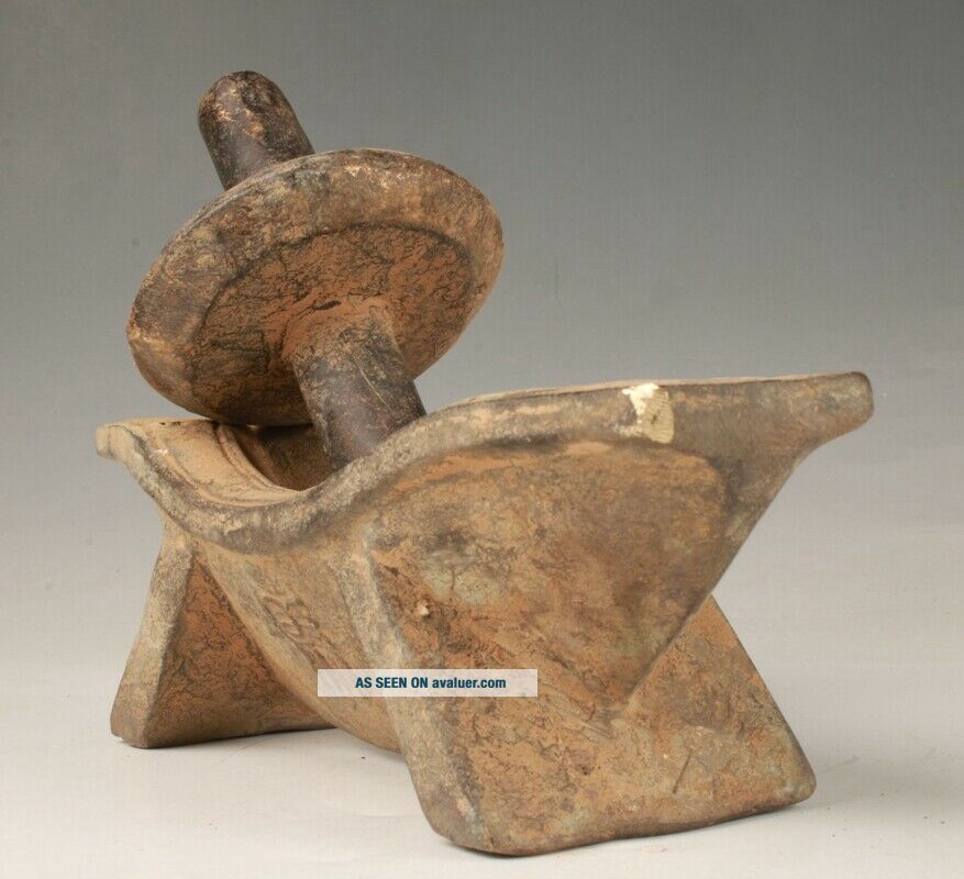 CHINA OLD BRONZE HAND CASTING TRADITIONAL CHINESE MEDICINE MILL TOOL ...