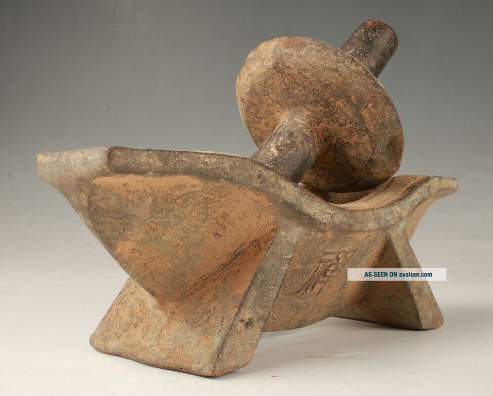 CHINA OLD BRONZE HAND CASTING TRADITIONAL CHINESE MEDICINE MILL TOOL ...