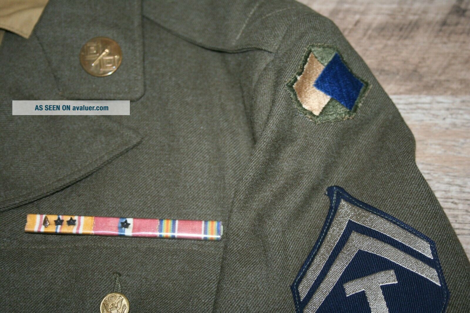 WW2 96th Infantry Division Service Coat | #517259
