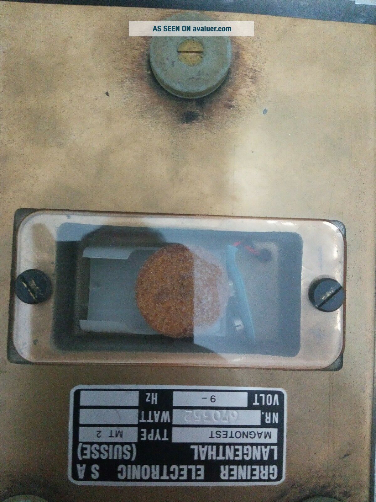 Greiner Electronic Langenthal Magnotest MT 2 Watchmaker Vintage Tool ...
