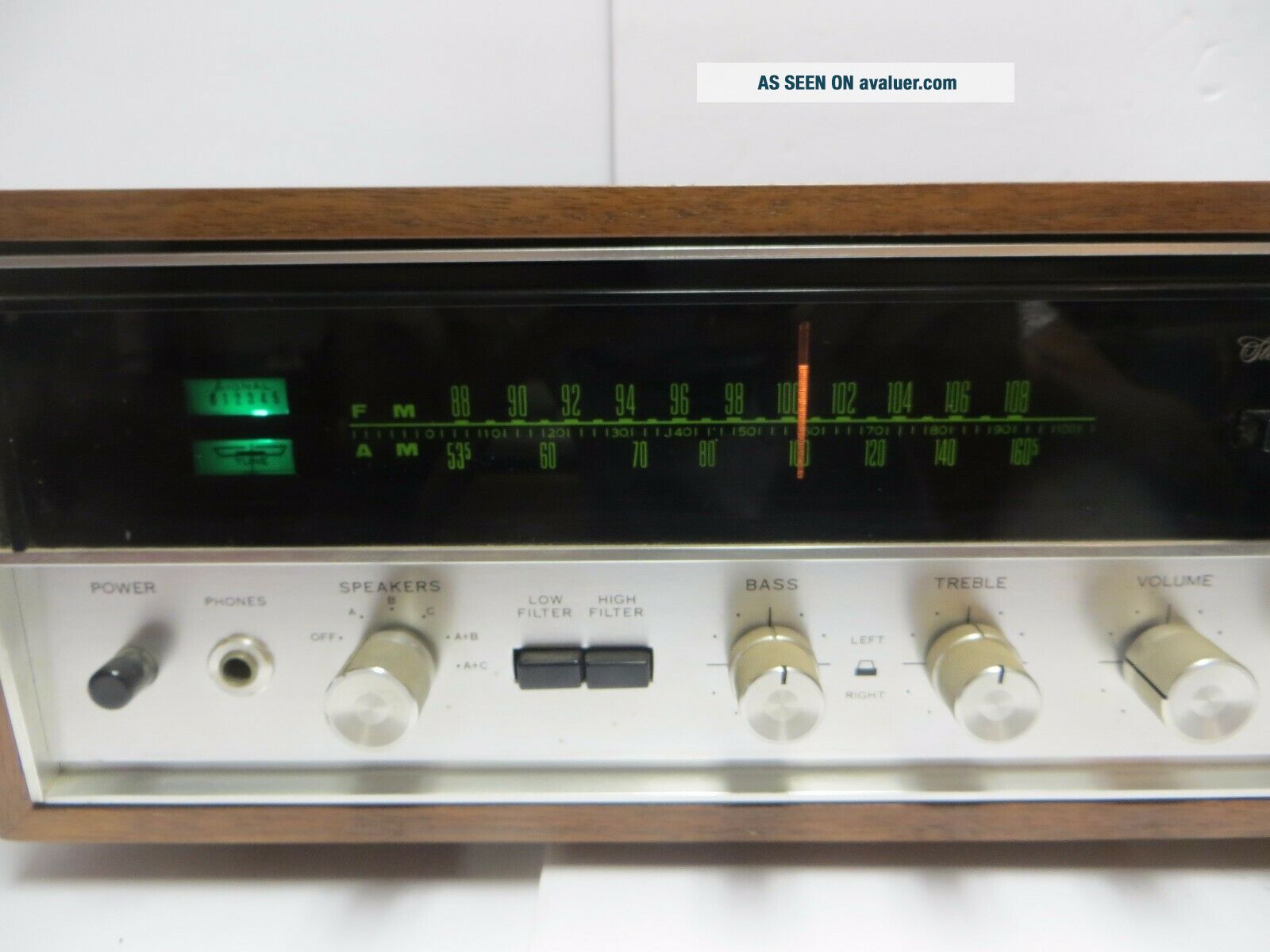 VINTAGE Sansui 5000A AM/FM Stereo Tuner Receiver Amplifier W/ Wooden ...