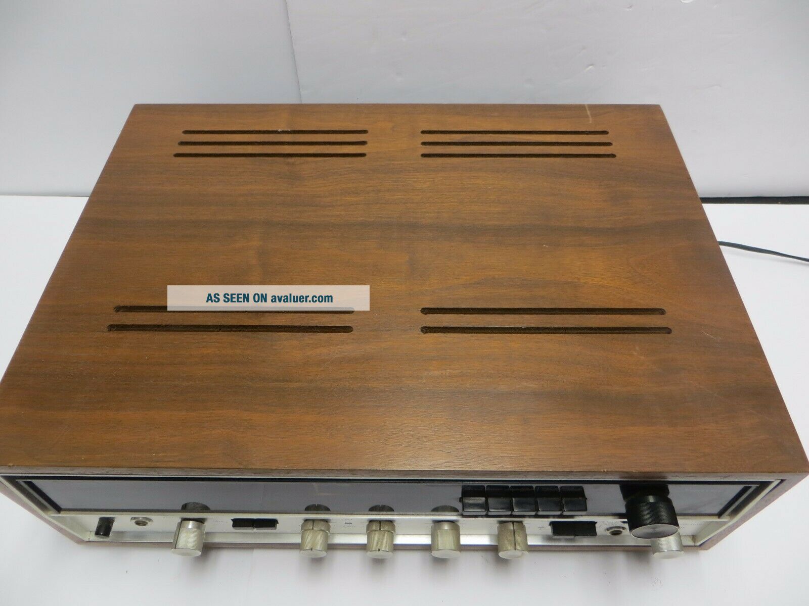 VINTAGE Sansui 5000A AM/FM Stereo Tuner Receiver Amplifier W/ Wooden ...