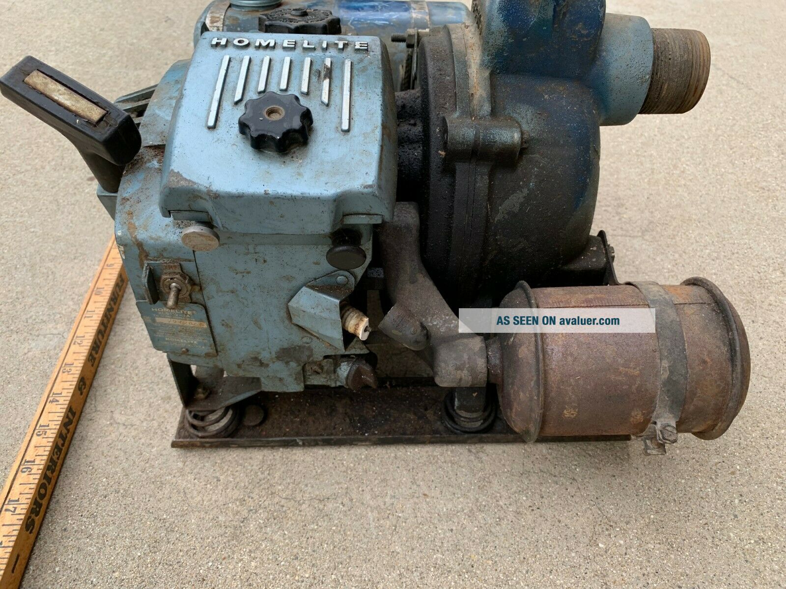 XL Automatic Homelite Water Pump Chainsaw Motor Vintage Engine | #536752