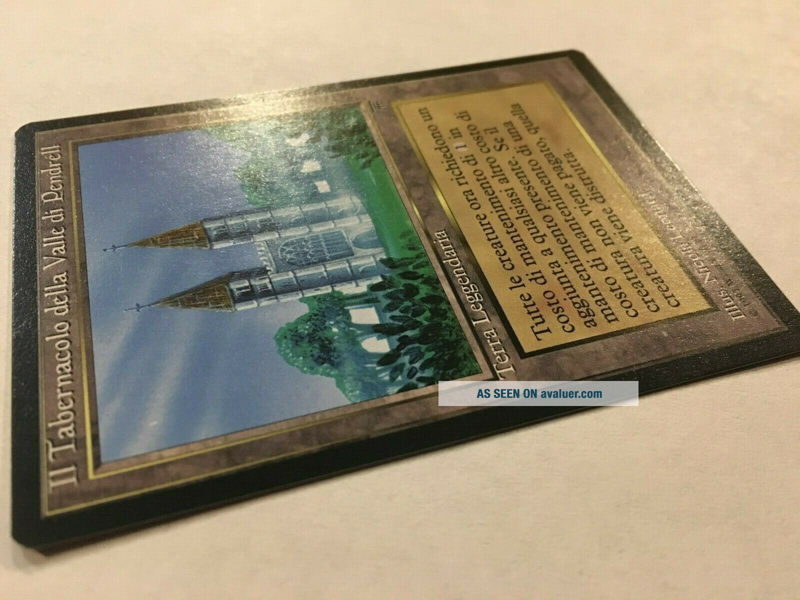 MTG The Tabernacle At Pendrell Vale Italian Legends - Near Mint ...