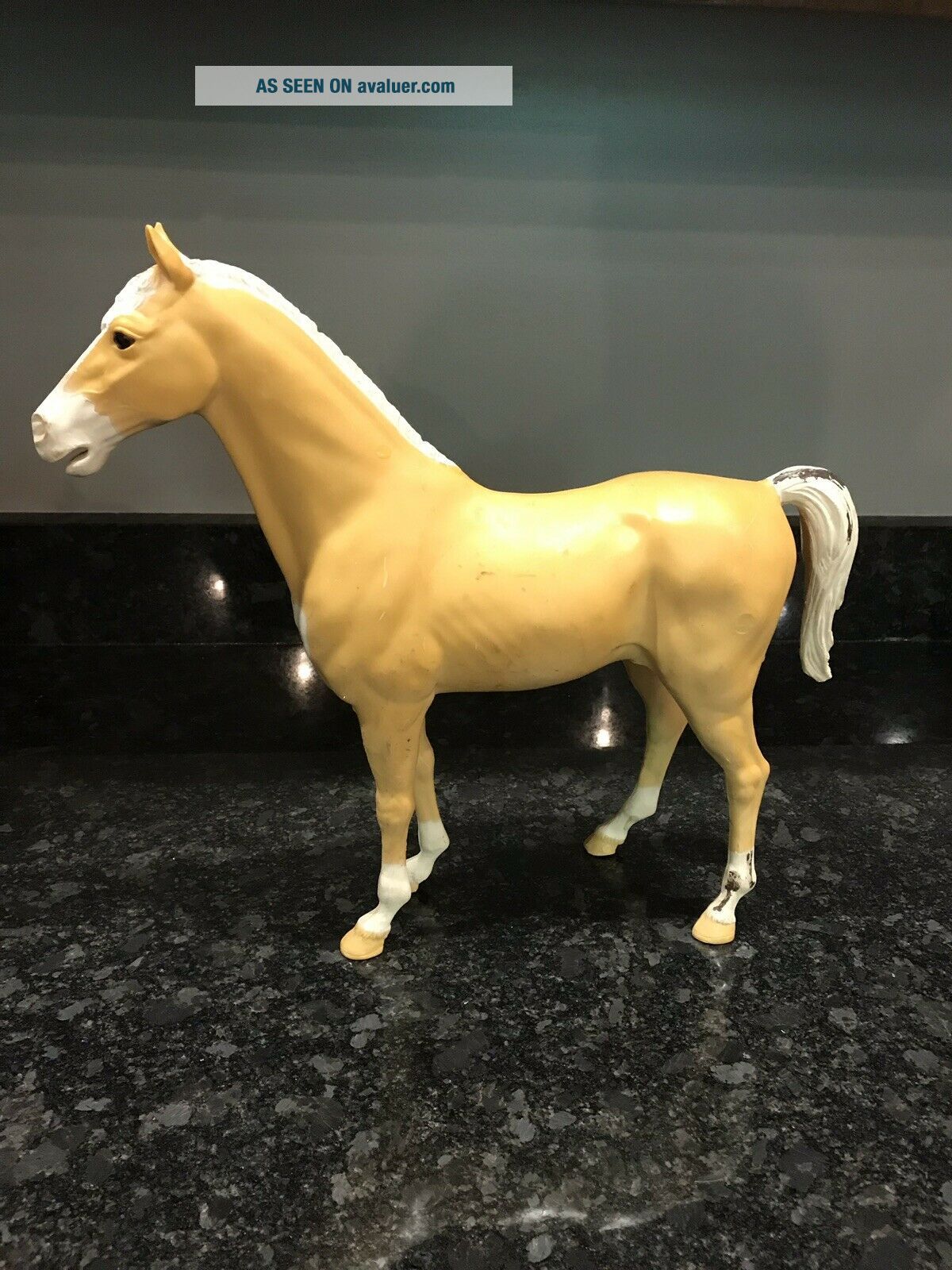 Vintage Marx Johnny West Thunderbolt Horse 13” Tall Plastic 1965? | #545726