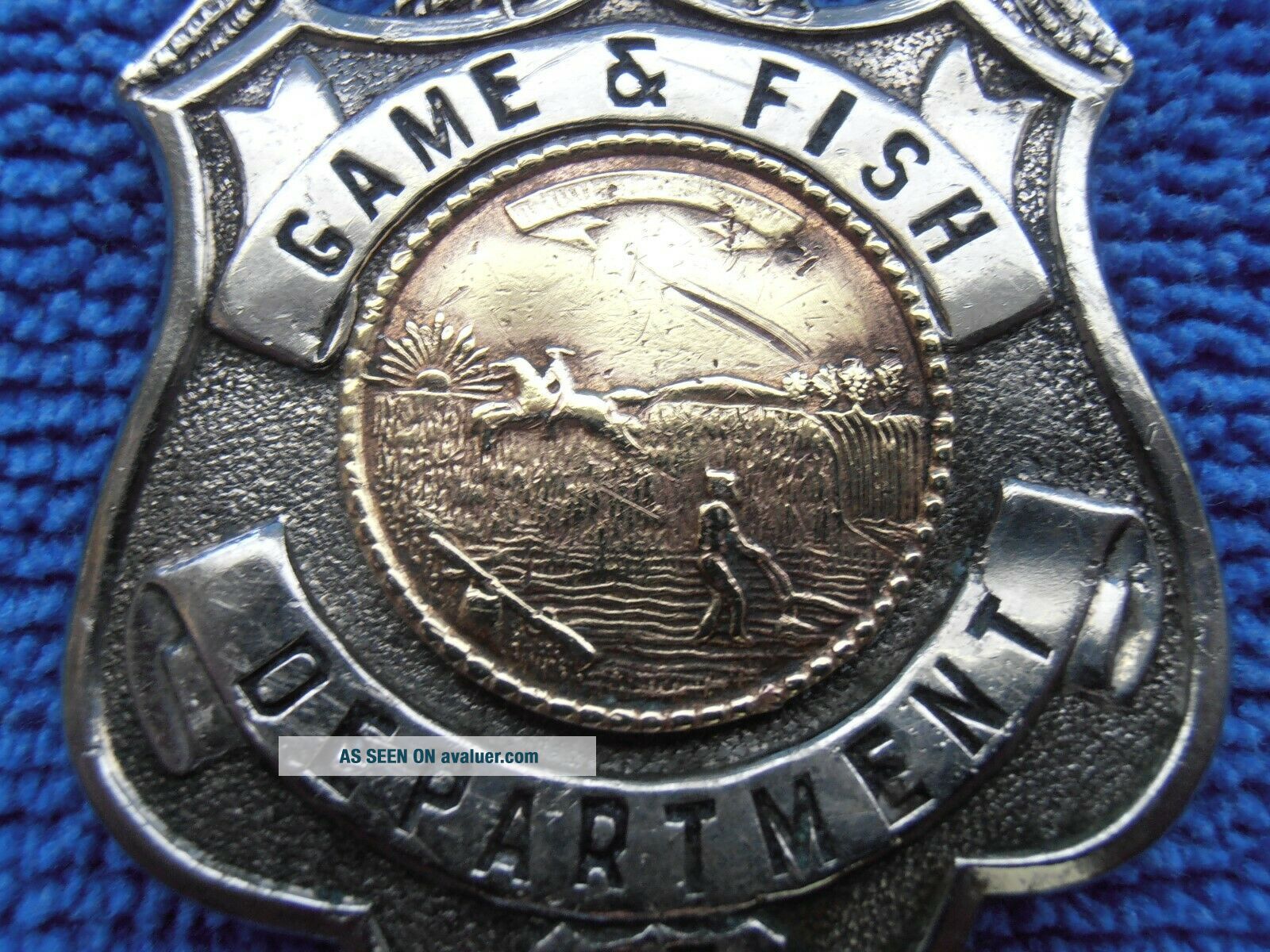 1920 - 30 ' S Vintage Minnesota Game And Fish Department Badge | #550550