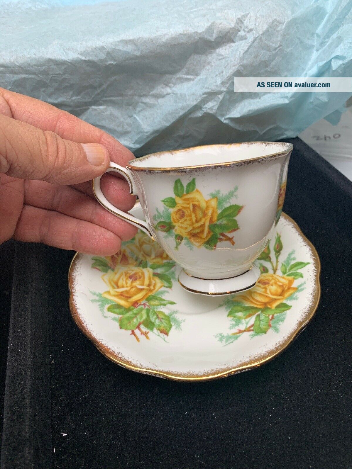 Vintage Royal Albert Tea Rose Tea Cup And Saucer SN 012 | #552454