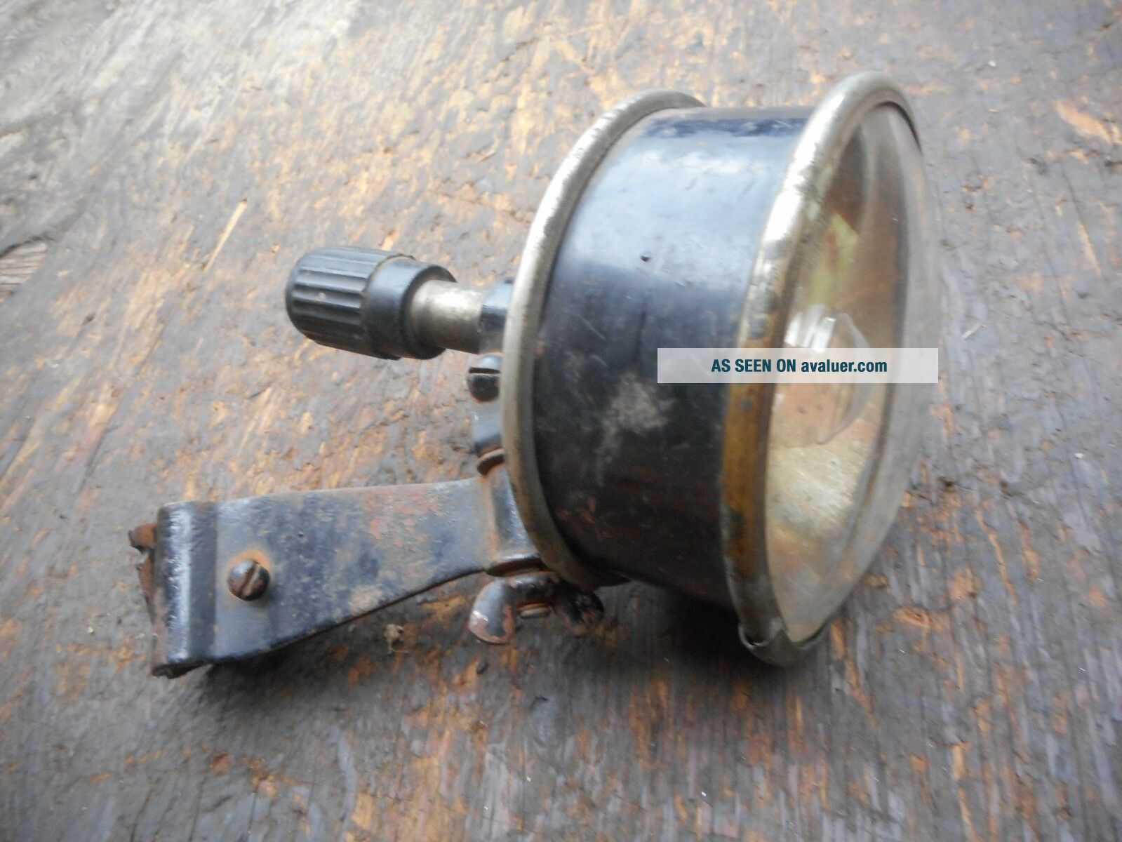 ANTIQUE VINTAGE MOTORCYCLE HEADLIGHT LIGHT INDIAN HARLEY DAVIDSON POPE ...