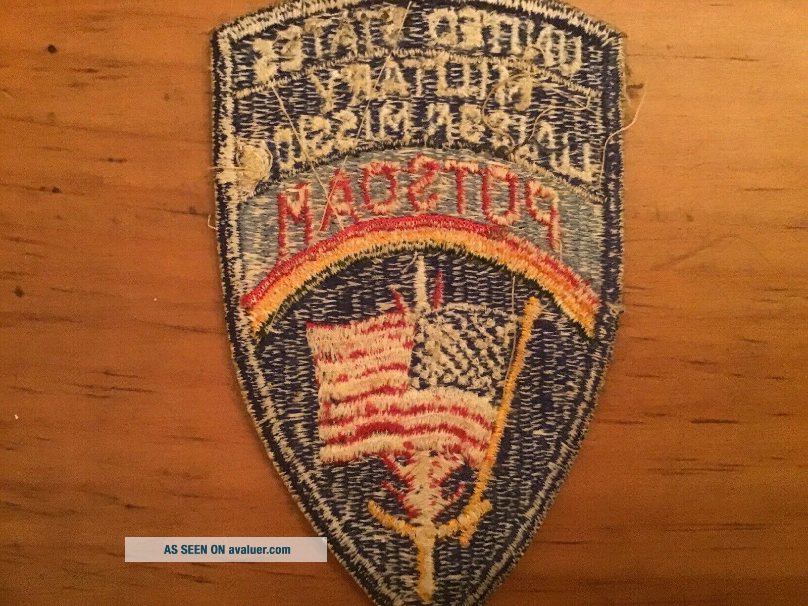 WW2 US ARMY MILITARY LIAISON MISSION (POTSDAM)) PATCH | #558042