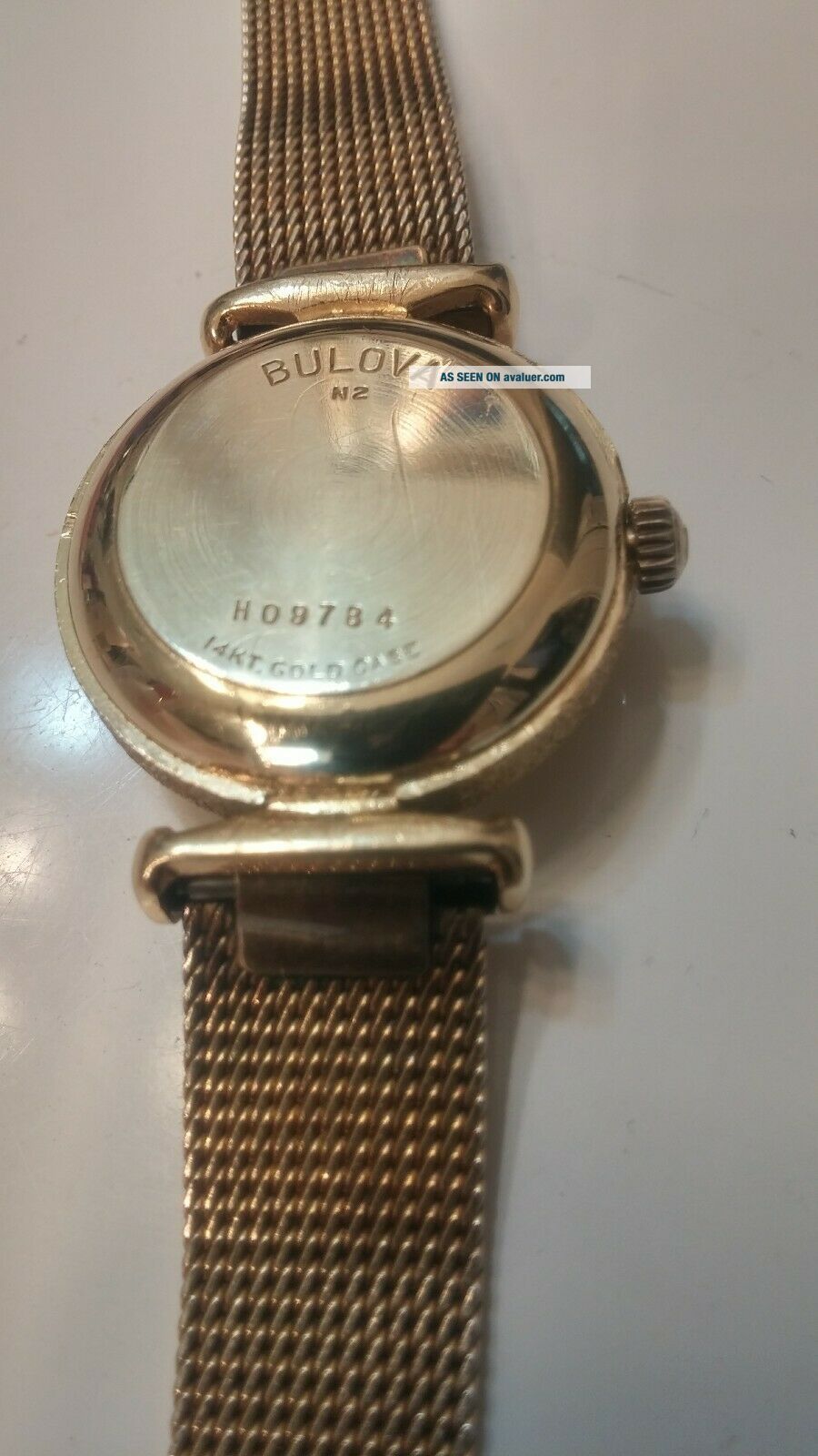 Bulova Accutron Tuning Fork 14k Gold Watch Ladies Vintage Running Great ...