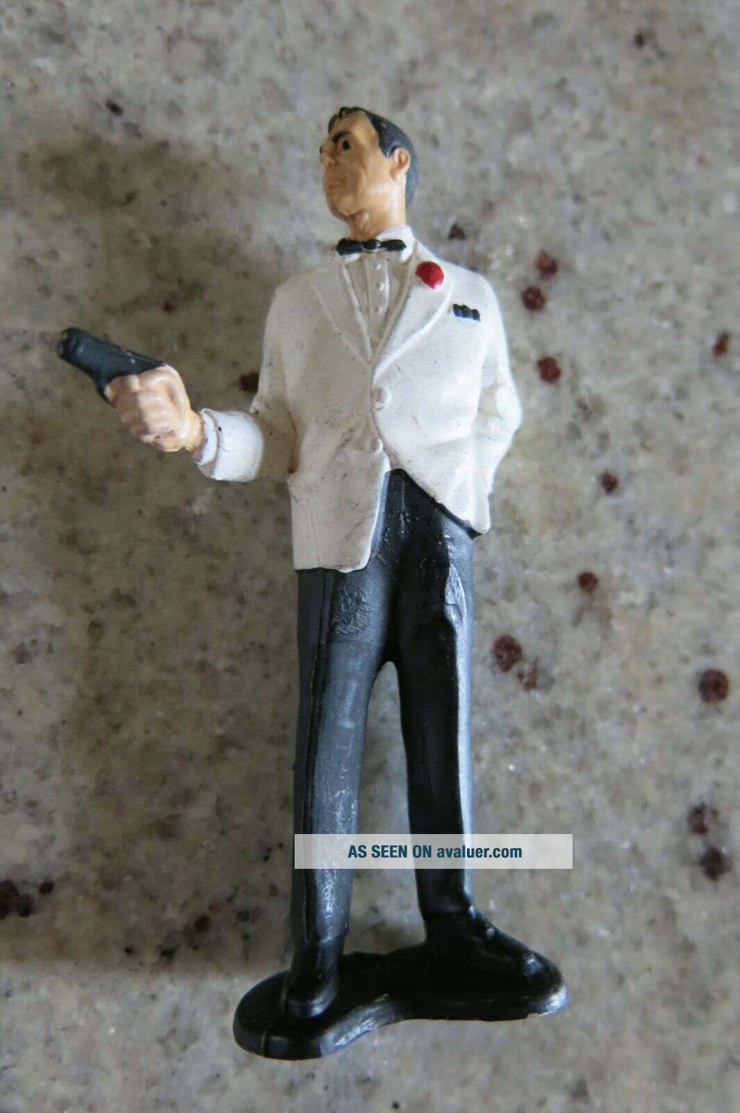 JAMES BOND 007 VINTAGE 1965 GILBERT FIGURE SEAN CONNERY THUNDERBALL ...