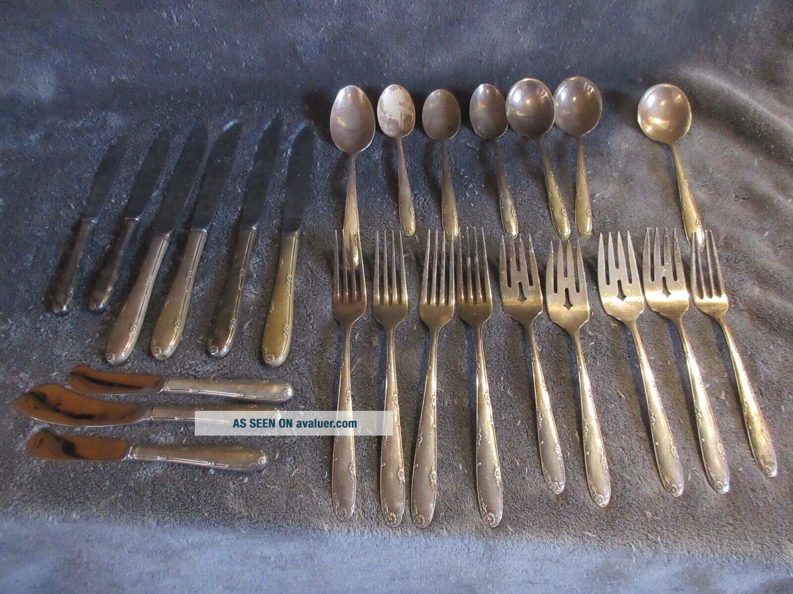 Madeira By Towle Sterling Silver Flatware Vintage 25 Piece | #570198