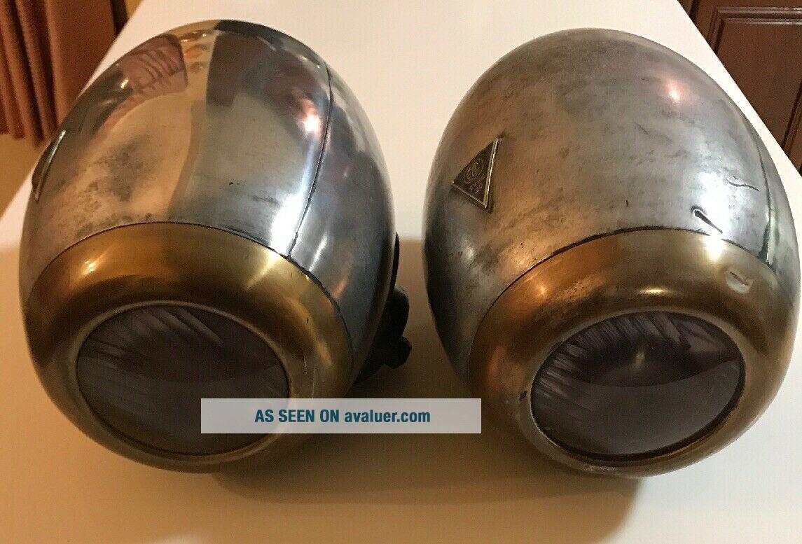 EDMUNDS & JONES CORP VINTAGE Headlights - Made In DETROIT MICHIGAN ...