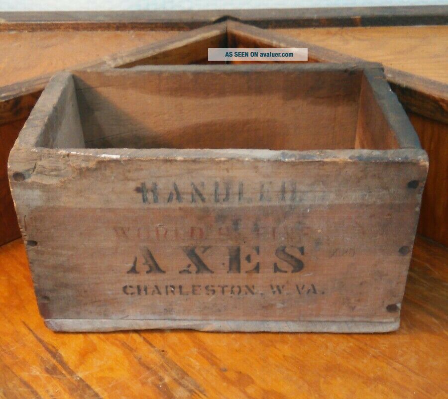 Antique Vintage Wooden Crate Box | #595027