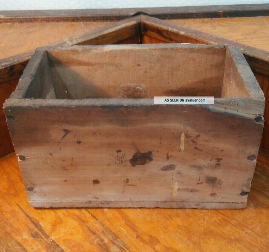 Antique Vintage Wooden Crate Box | #595027