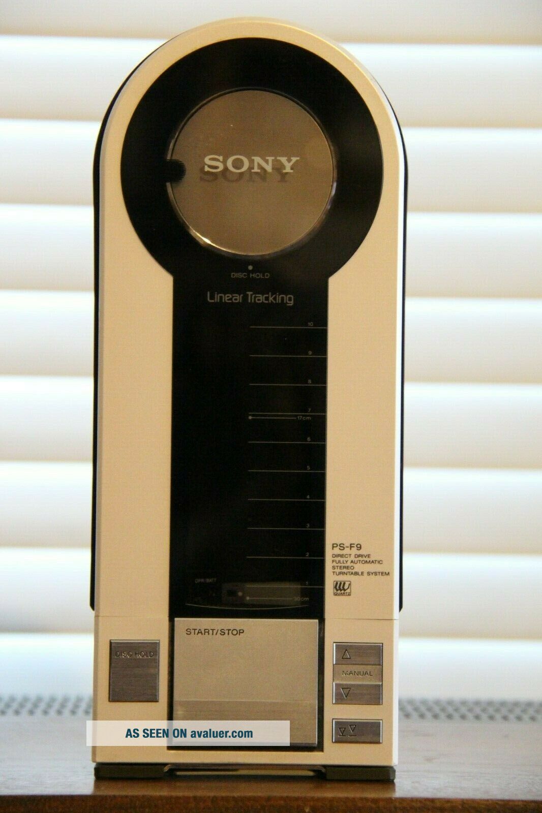 Vintage SONY PS - F9 Flamingo Portable Linear Tracking Turntable | #598447