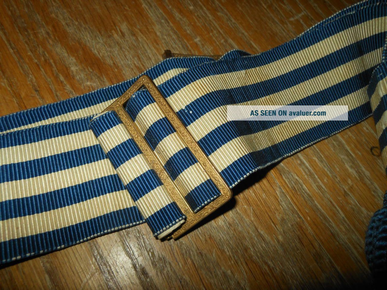 WW2 Imperial Japanese Army Officer Dress Sash Belt 2 - | #605919