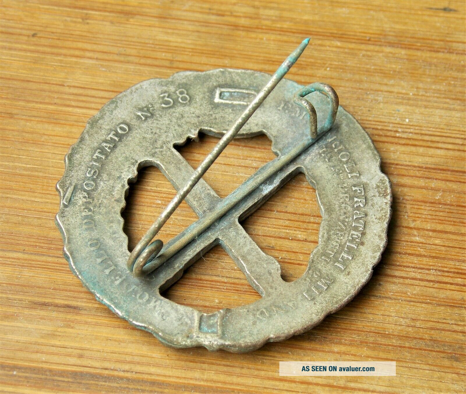 Italian Badge, Italian Expeditionary Forces On Eastern Front, WWII, WW2 ...