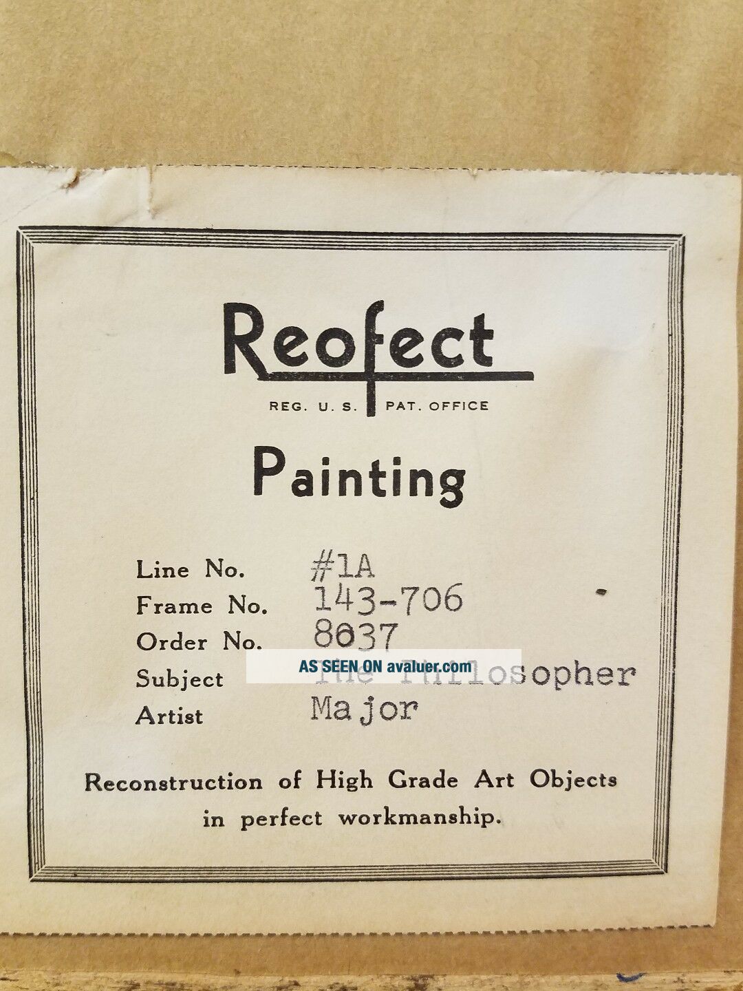 Vintage Henry Major “The Gay Philosopher” And Family Paintings | #617031