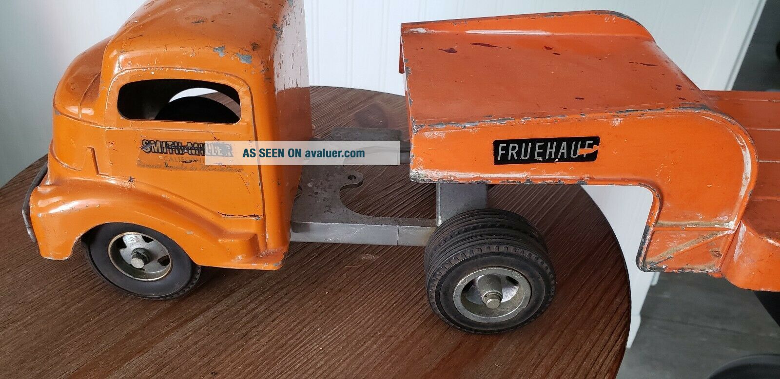 Vintage Smith Miller Toy Trucks Lowboy Truck And Trailer | #619734