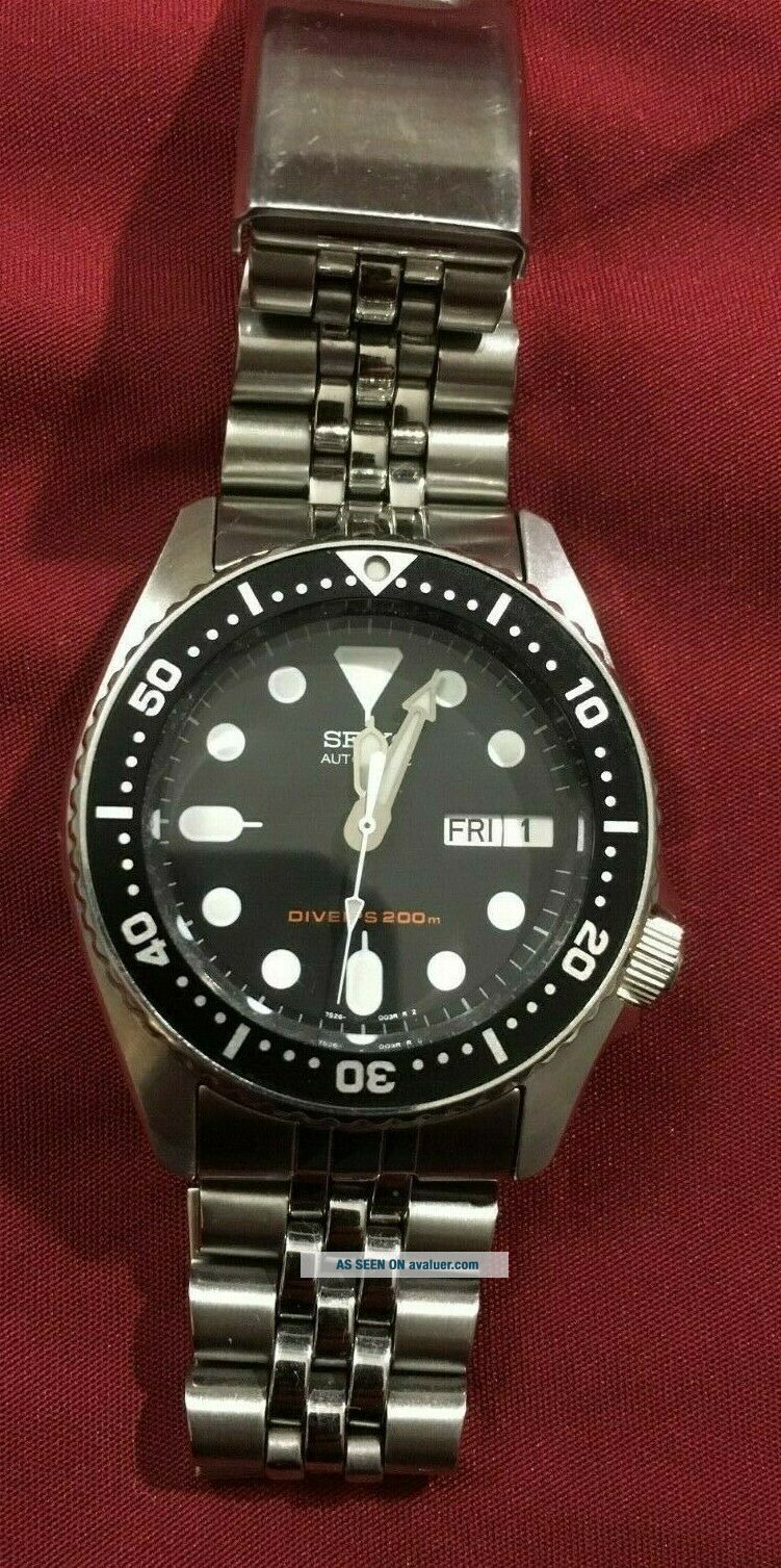 Seiko SKX013 Men ' S 38mm Automatic Dive Watch With Stainless Steel ...