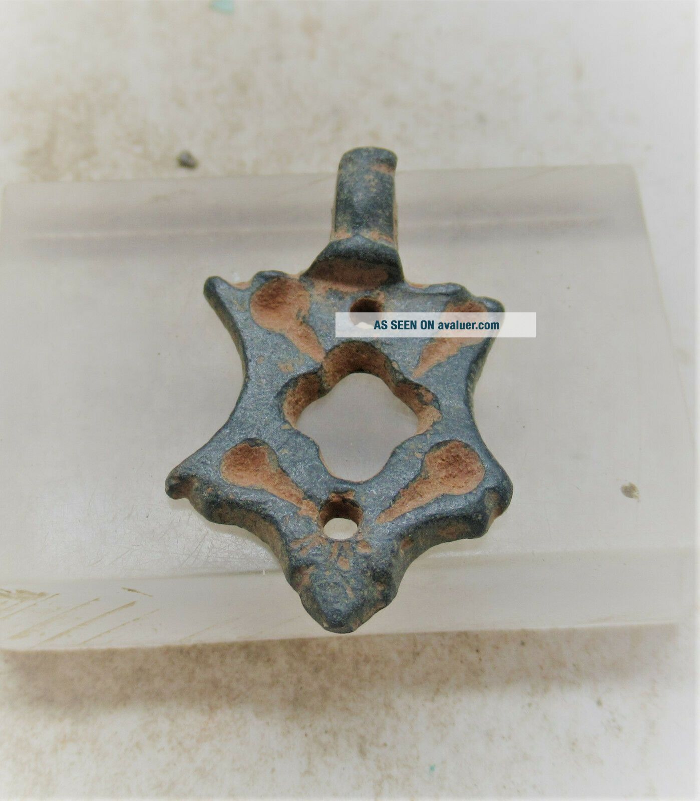 DETECTOR FINDS ANCIENT ROMAN DECORATIVE BRONZE AMULET, DECORATIONS ...