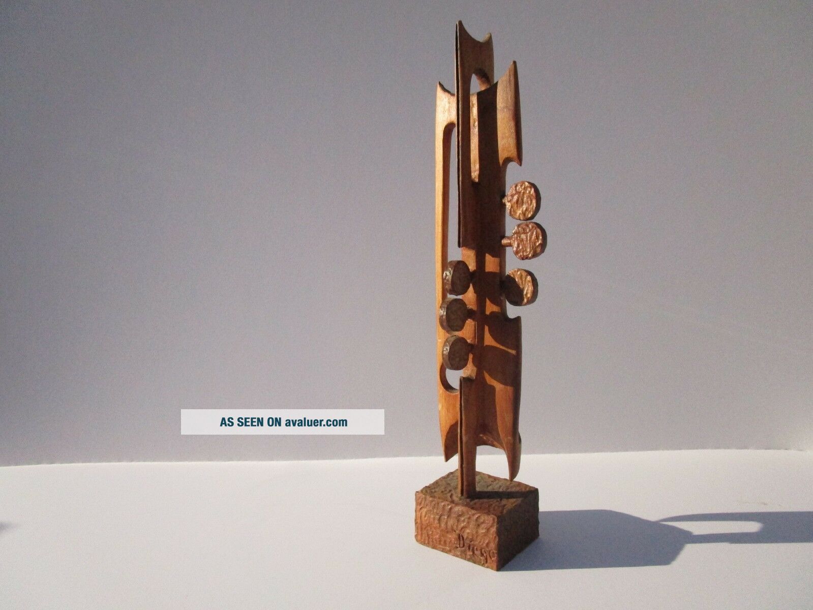DIEGO BERNAL CUBAN MODERNIST WOOD CARVING CUBISM CUBIST EXPRESSIONISM ...
