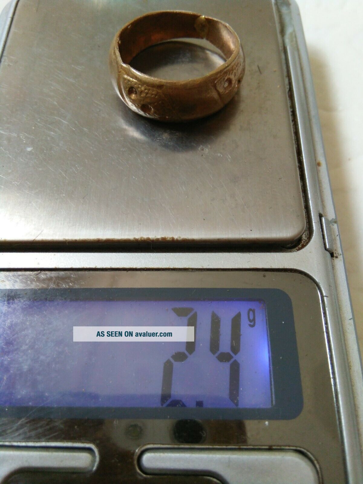 Rare Ancient Ring Viking Bronze Artifact Quality Very Stunning | #641860