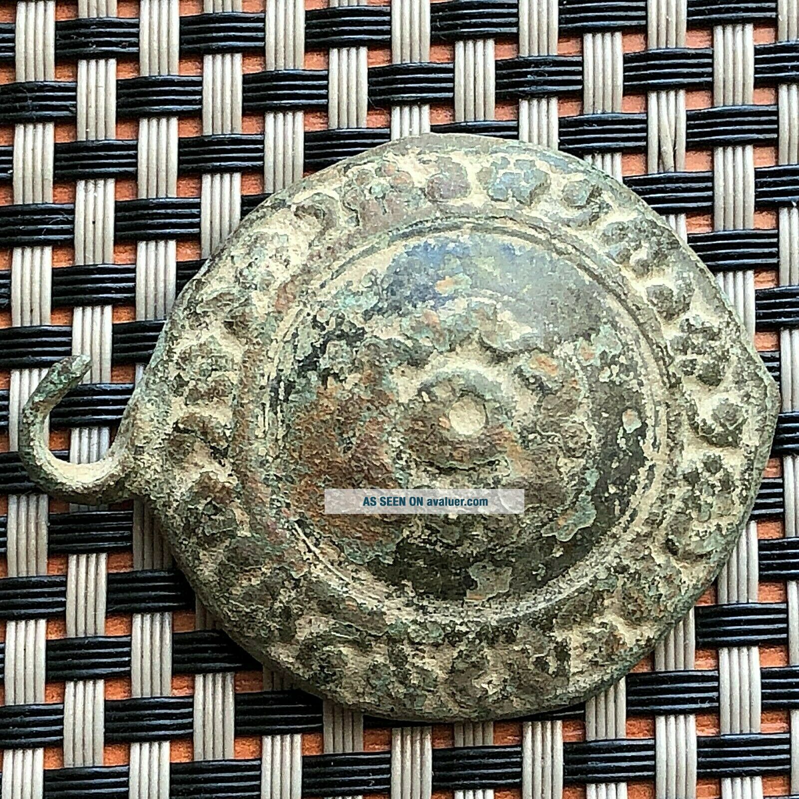 ANCIENT BYZANTINE MEDIEVAL BRONZE BUCKLE 9th - 13th CENTURY AD | #646172