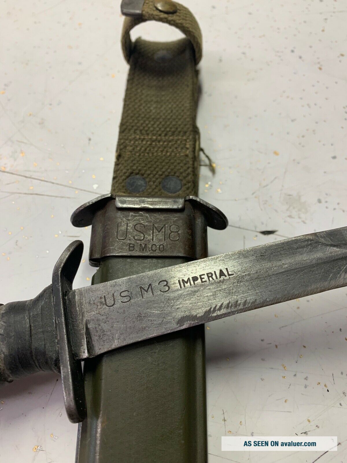 Us M3 Fighting Knife Blade Marked Imperial | #712533