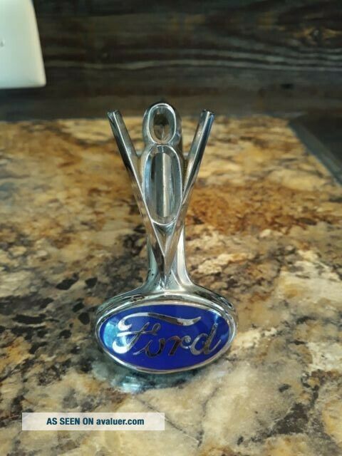 Vintage Ford V8 Hood Ornament | #716235