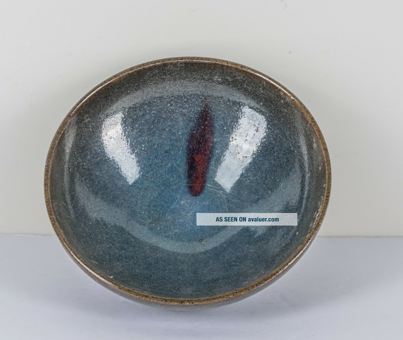 Chinese Antique/Vintage Jun Ware Purple - Splash Glazed Bowl | #717852