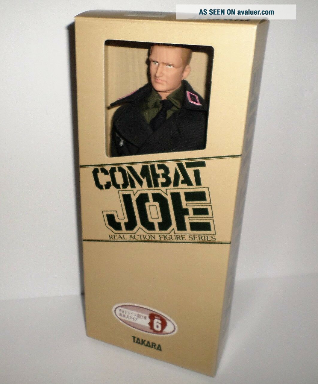 Vintage Japanese Takara Combat Joe WWII No. 6 German Officer W ...