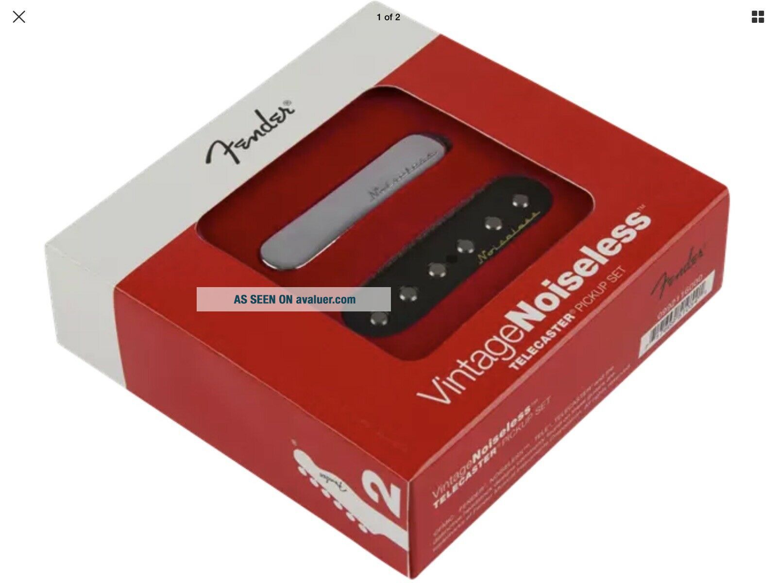 Fender Vintage Noiseless Tele Pickups Set | #743253