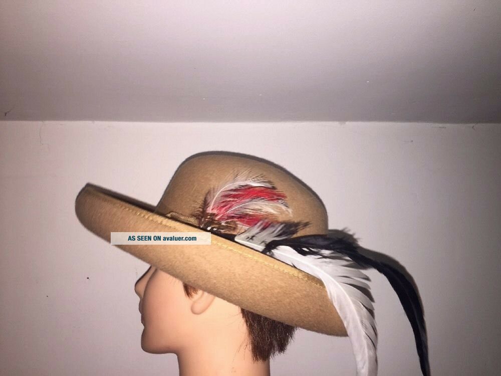 Jack McConnell Boutique Vintage 1950s FEATHER Pheasant Wool Brim ...