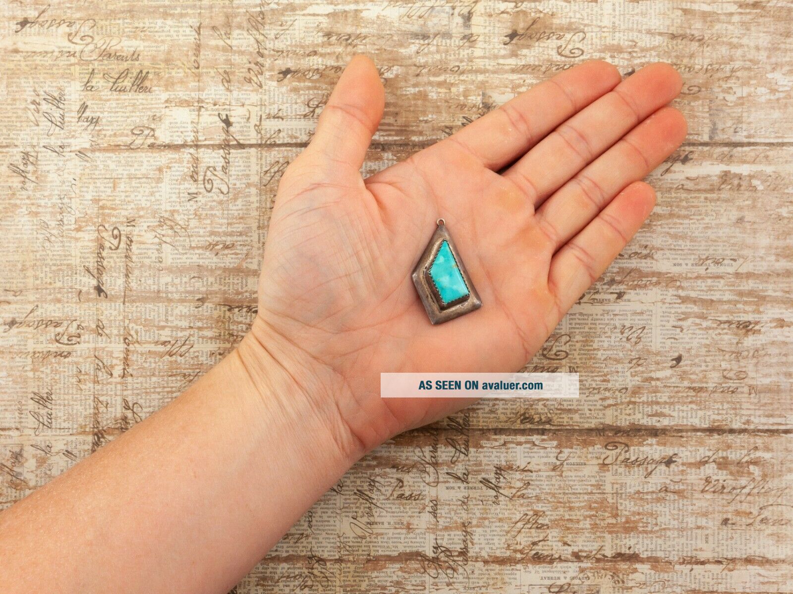 Antique Vintage Sterling Silver Native Navajo Harcross Turquoise Womens ...