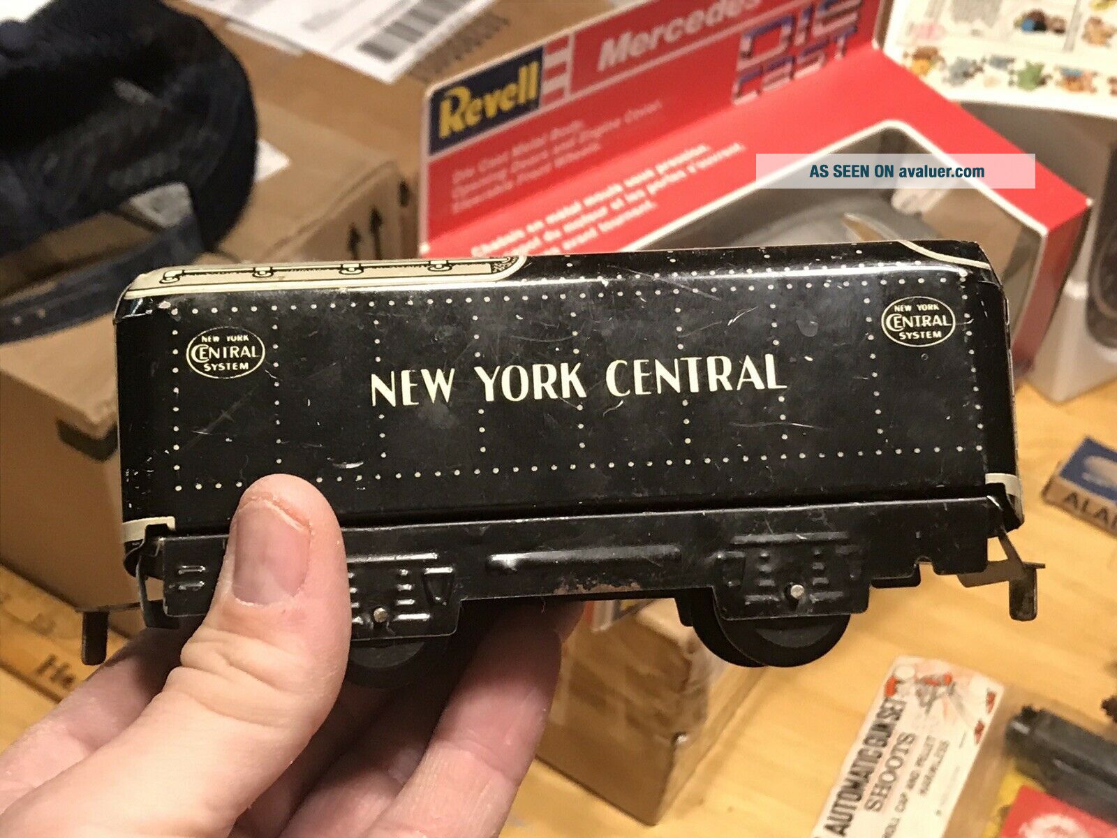 Antique Marx Tin Toy Trains Complete 4 Estate Find | #768937