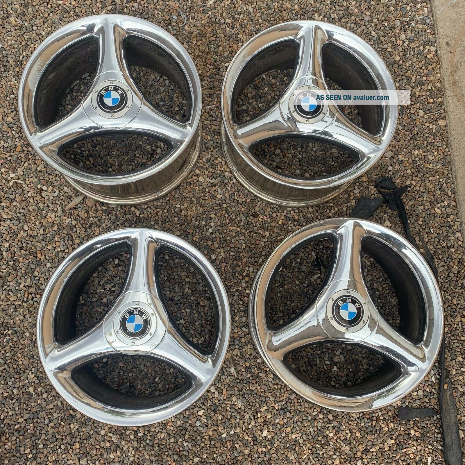 ANTERA 109 THREE SPOKE WHEELS RIMS BMW 5on120 17x8. 5 ET14 P/N 10985701 ...