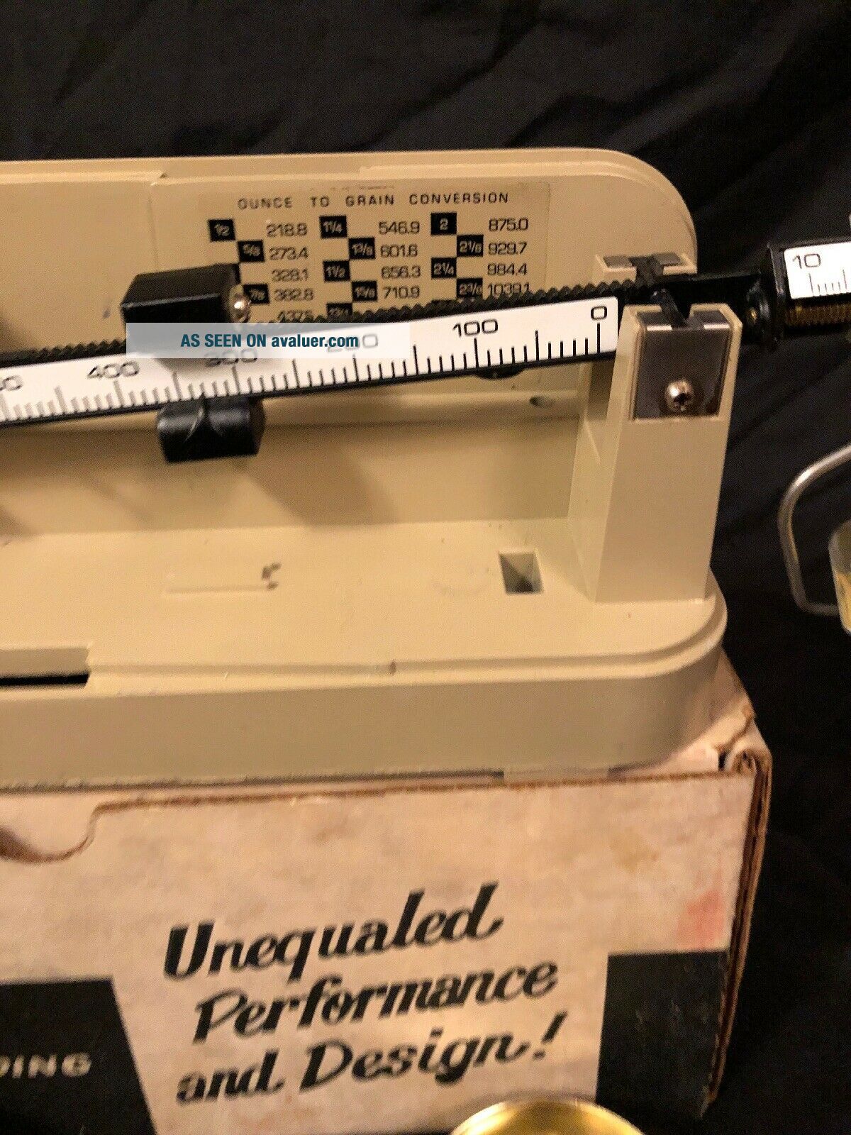 Vintage Ohaus 10 - 10 Precision Reloading Powder Scale RCBS 10 - 10 ...