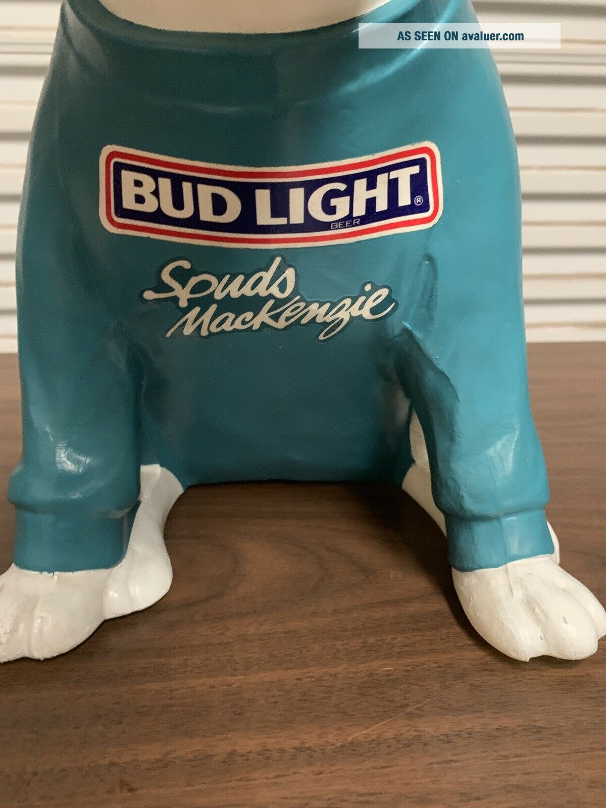 Vintage 1988 Spuds Mackenzie Bud Light Dog Advertising Display Lamp ...