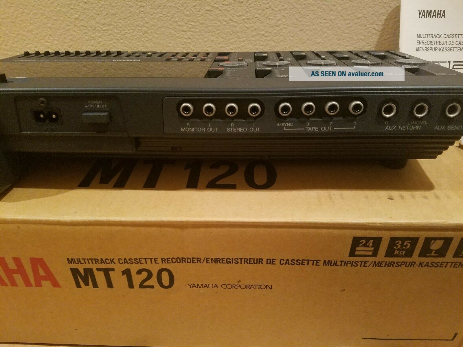 Vtg Analog 90’s Yamaha MT120 Multitrack/4Track Cassette Tape Recorder ...