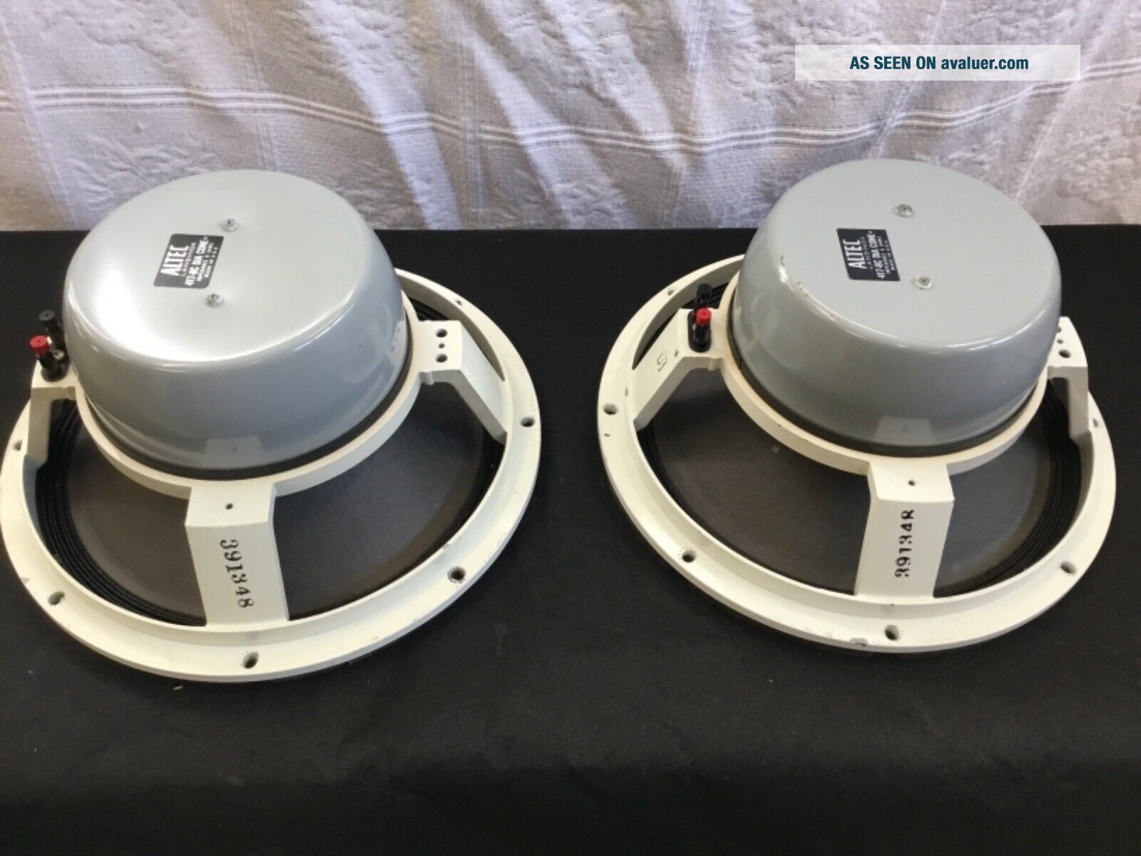 Altec Lansing 417 - 8C Vintage Alnico (Pair) Guitar Amp Speakers | #800837