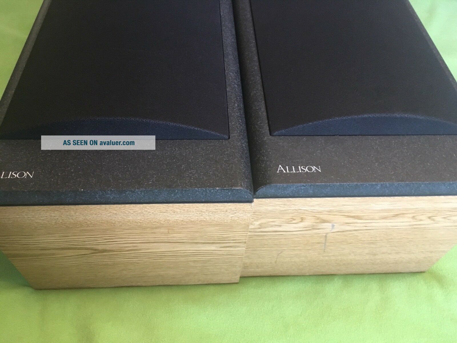 Vintage Allison Acoustics Speakers 20” X 10” X 11” Floor Or Bookshelf ...