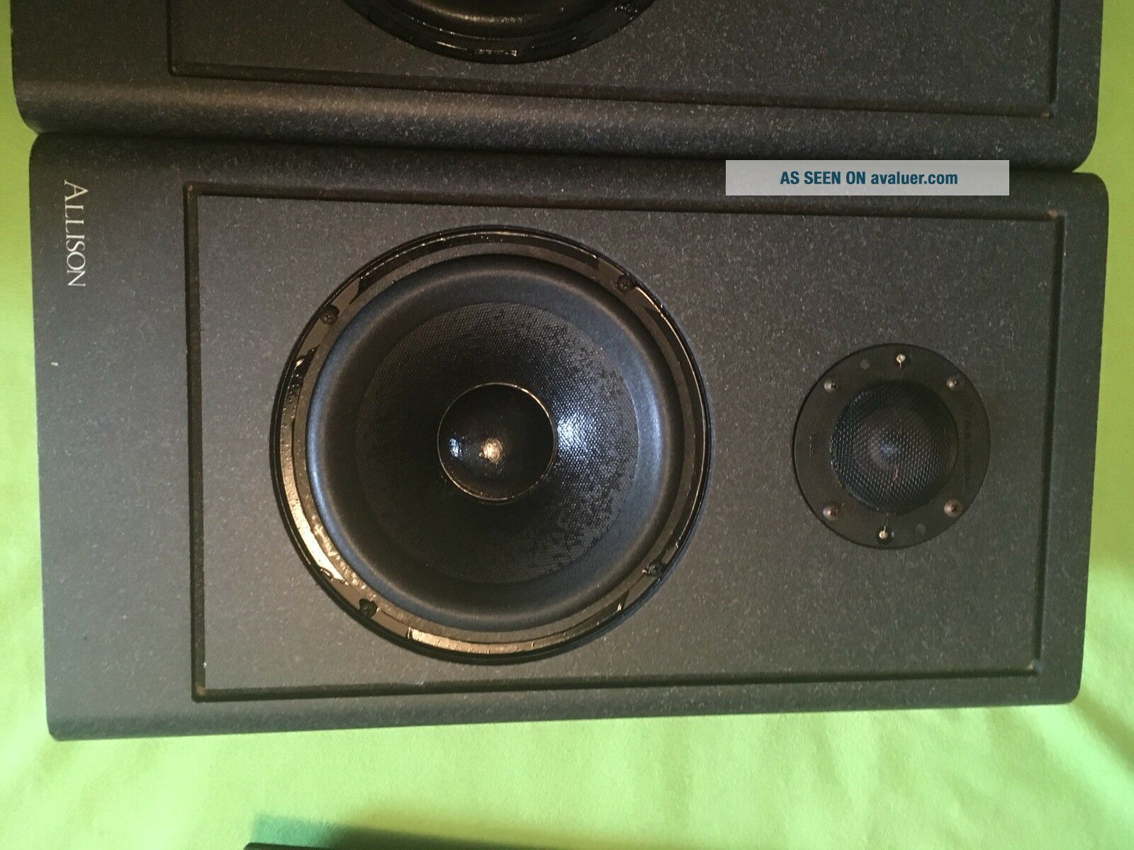 Vintage Allison Acoustics Speakers 20” X 10” X 11” Floor Or Bookshelf ...