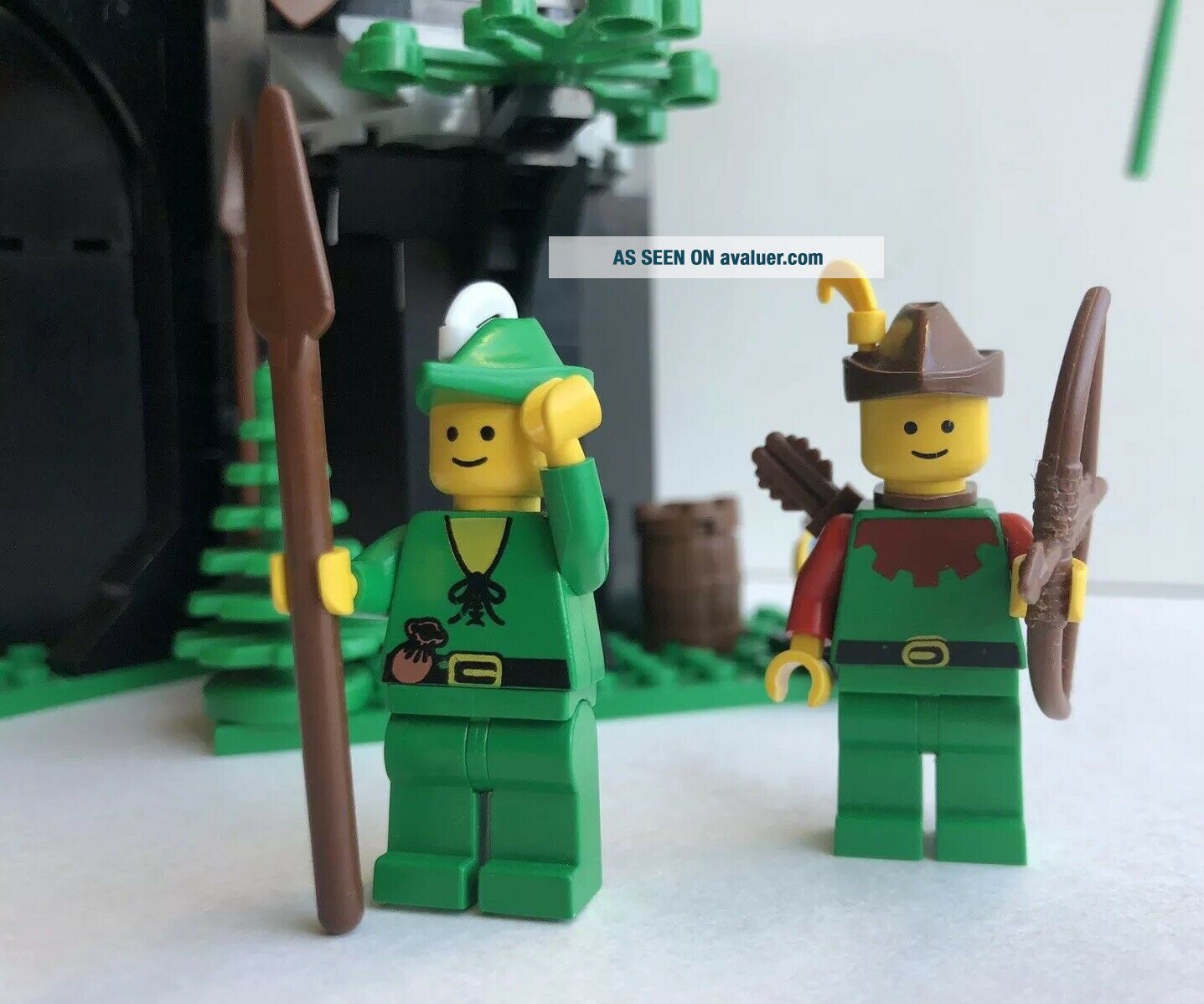 Vintage Lego - Forestmen ' S Hideout - Set 6054 100 Complete With ...