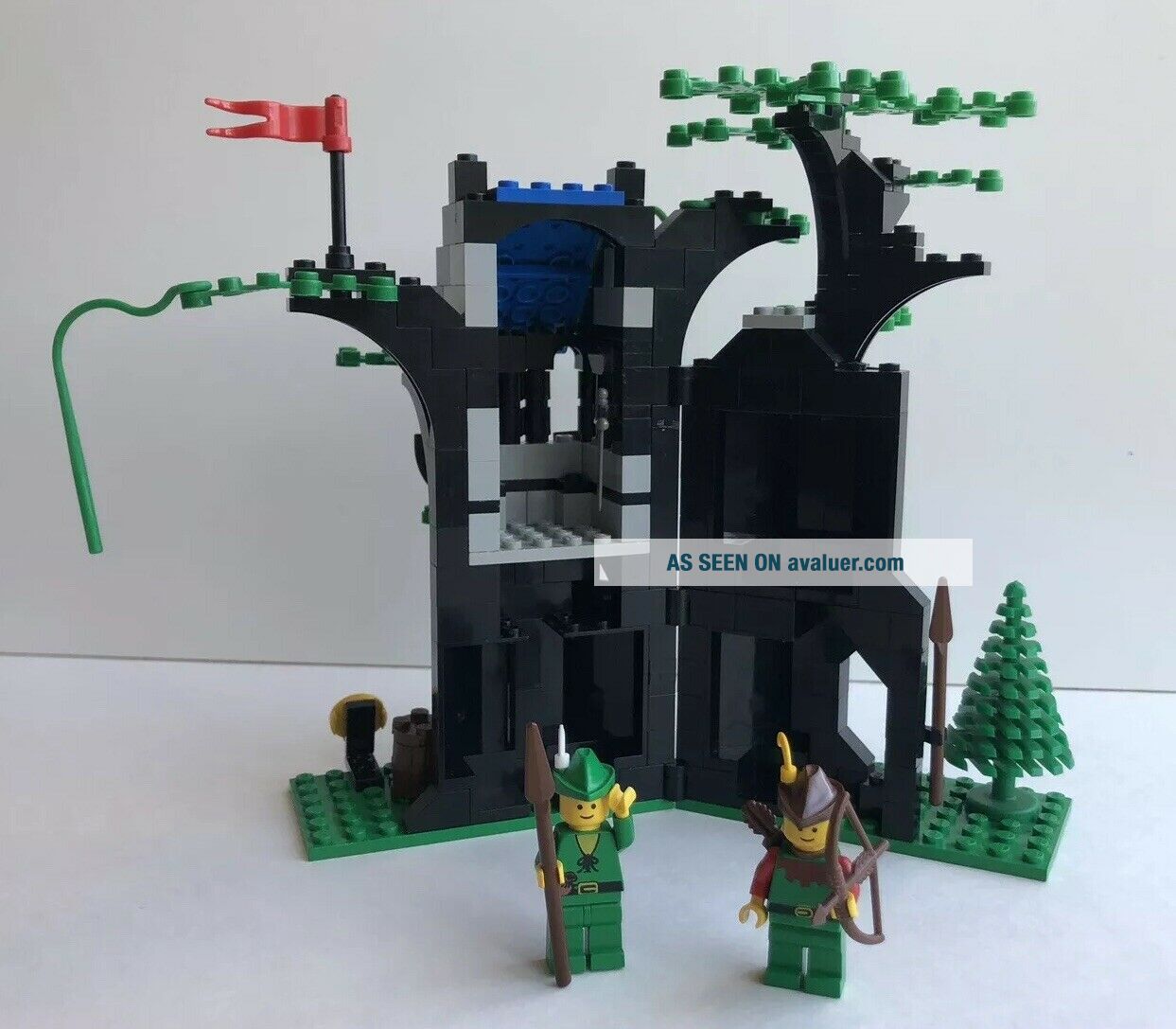 Vintage Lego - Forestmen ' S Hideout - Set 6054 100 Complete With ...