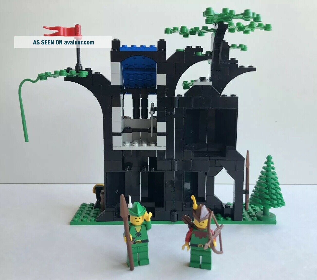 Vintage Lego - Forestmen ' S Hideout - Set 6054 100 Complete With ...