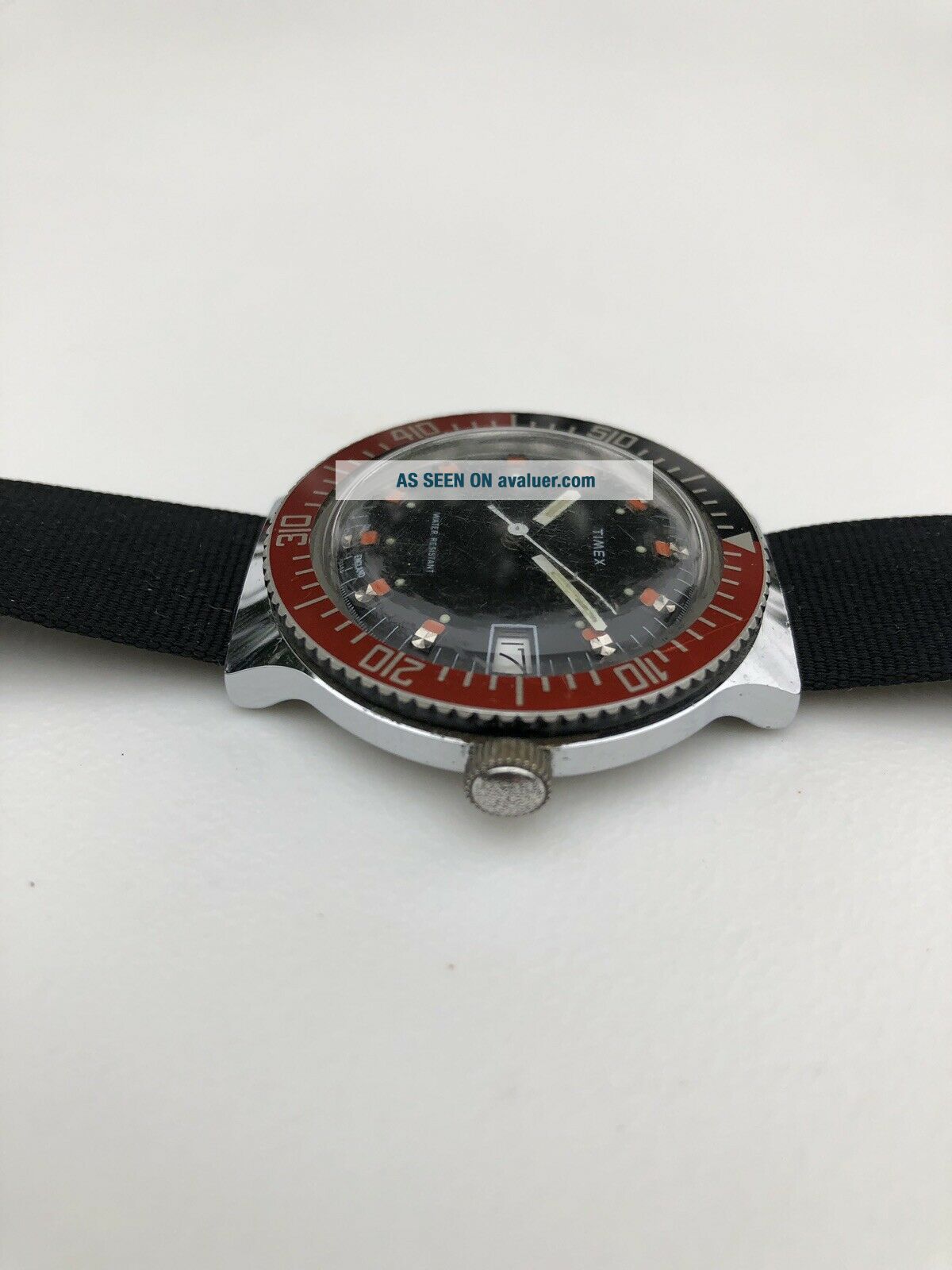 Vintage Rare 1980 Timex Coke Bezel Men ' S Divers Watch England | #809409