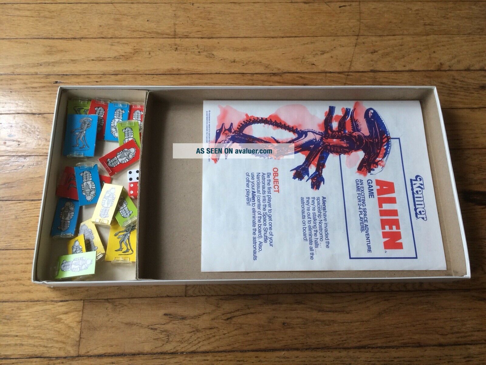 Vintage 1979 Alien Board Game Kenner Complete | #818696